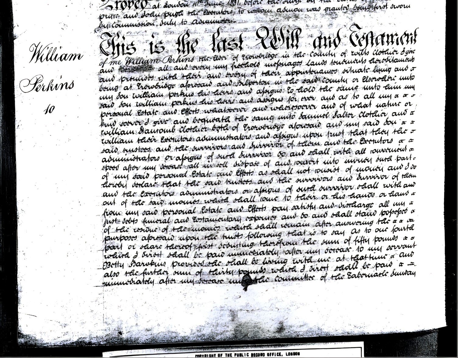 Perkins - Rode Parish Council